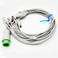 China MINDRAY One Piece 5 Leads ECG Cables And Leadwires With CLIP 0.44lb Cable Weight for sale