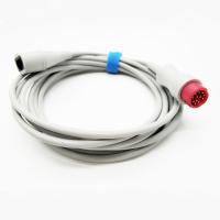 China 12 Pin MINDRAY to  abbott  Invasive Blood Pressure Transducer Adaptors , 3.6m Round IBP Monitoring Device for sale