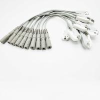 China Adult / Pediatric 10 Lead ekg adapter cable leaders  , Banana 4.0 Clip Banana Ekg Electrodes for sale