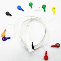 China AHA Mortara 10leads  Holter ECG Cable Fast Response Snap Monitor Connector Cable for sale