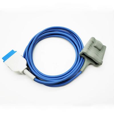 China TPU Jacket Monitor SPO2 Sensor 10ft Cable GE Healthcare Corometrics Compatible for sale