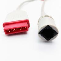 China Medex Abbott Dual Keyed GE Connector Cable Healthcare Marquette Compatible for sale