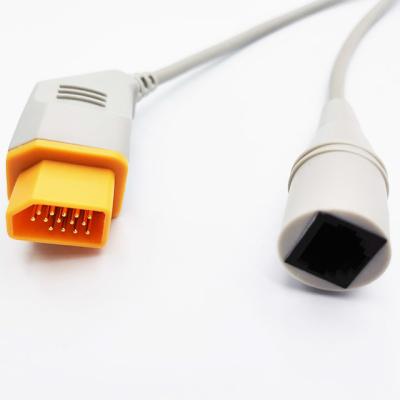 China 10ft Length IBP Adapter Cable Medex Abbott Connector Siemens Compatible CB-91096 for sale
