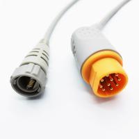 China Argon Connector Invasive Blood Pressure Cable Siemens Compatible  =0.6lb Weight for sale