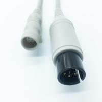 China Spacelabs To BB IBP Adapter Cable 6 Pin Transducer 3.2m Blood Presssure Probe for sale