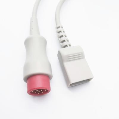 China Utah Connector 650-206M IBP Cable 13ft Length Mindray Datascope Compatible for sale