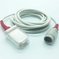 China Reusable Monitor SPO2 Sensor Probes Adult Finger 3 Meter 19 Pin For for sale
