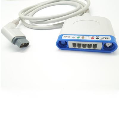 China AHA 16 Pin Multi - Link 5 Lead ECG Cables And Leadwires for sale