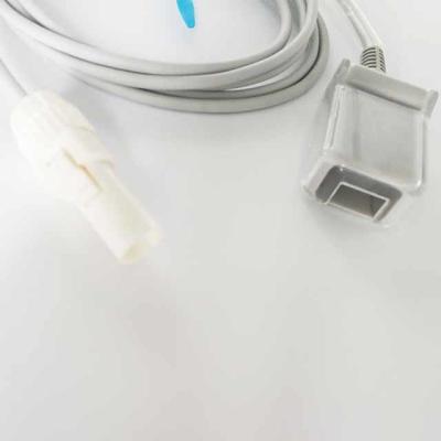 China Adult Patient Medical TPU 6 Pin Spo2 Extension Cable for sale