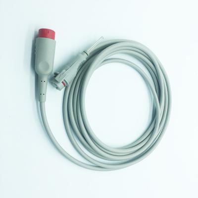 China Mindray IBP Adaptor cable to BD transducer ,12 Pin,Medical sensor patient monitoring for sale