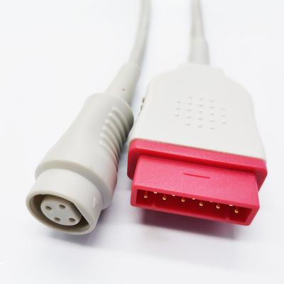 China Marquette IBP Adaptor cable, BB transducer ,11 Pin, China Medical sensor probe,CE product for sale