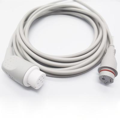 China Datascope IBP Adaptor cable,BD transducer China Medical sensor probe,CE hot product for sale