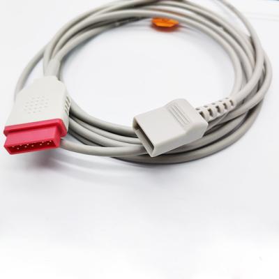 China 11 Pin TPU Marquette Utah Transducer IBP Cable for sale