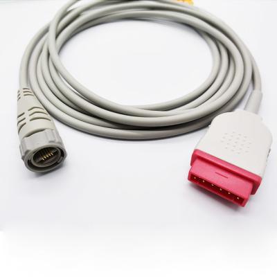 China Patient Monitor 3.0m Marquette To Argon IBP Cable for sale