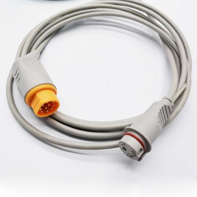 China 3.0m 10 Pin ED Transducer Siemens IBP Adaptor Cable for sale