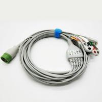 China Medical Monitor 12 Pin Grabber AHA Electrode Lead Wires for sale