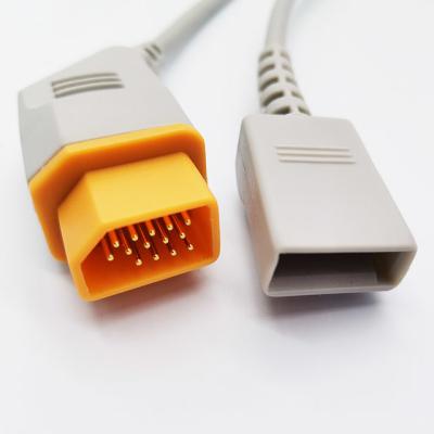 China Reusable Transducer Nihon Kohden To Utah IBP Cable for sale