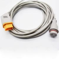 China Nihon Kohden To Utah TPU 3.0m IBP transducer Cable for sale
