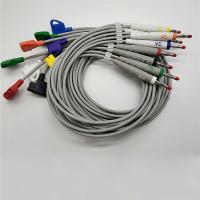 China HP Digitrak Xt 10 Lead Holter ECG Cable With Banana Plug for sale