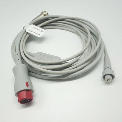 China TPU 2.7m 12 Pin Mindray Medical Cardiac Cable for sale