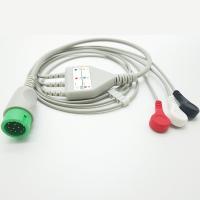 China Comen Telemetry ECG Cables Leadwires 12 Pin With Snap for sale