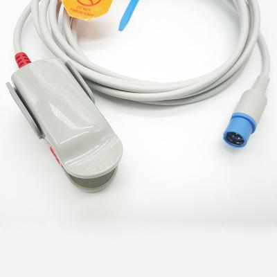 China Adult 7 Pin TPU Siemens Drager Spo2 Sensor 3.0m Length for sale