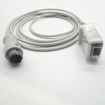 China Nellco DB9 Connector Mindray T5 Reusable SPO2 Cable TPU for sale