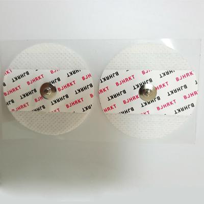 China Non Woven Fabric 50mm Disposable ECG EKG Electrodes ISO13485 for sale