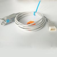 China BCI 9 Pin DB9 Adult Finger Clip SpO2 Sensor  3M Length for sale