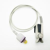 China Tongue Adult TPU Finger Clip SPO2 monitor sensor 1.1m for sale
