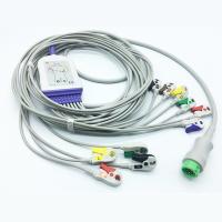 China Mindray Reusable 12 Pins EKG Cables For Patient Monitor for sale
