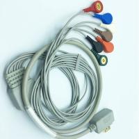 China FDA Reusable 7 Lead Holter ECG Cable For Goford for sale