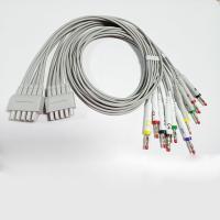 China GE Healthcare EKG Leadwire Cables 10 Leads Banana Connector for sale
