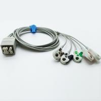China GE Healthcare > Marquette ApexPro FH Compatible 5 Lead ECG Telemetry Cable Leadwire - 394111-012 for sale