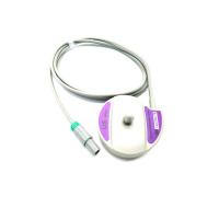 China White Color Round 9 Pin Fetal Ultrasound Transducer TPU Material for sale