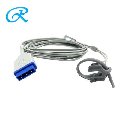 China GE Datex Ohmeda Compatible Direct Connect Adult SPO2 Sensor for sale