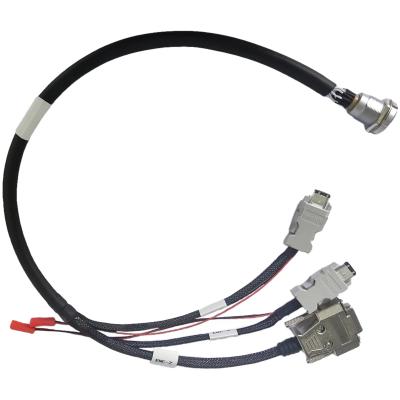 China Customized Braided Shield Cable Wire Harness For Accurate And Stable Signal Transmission for sale