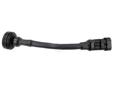 China Hydraulic System 300V IP67 Black 300mm High Resilience Insulation Cable Wiring Harness for sale
