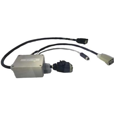 China Durable Multiple Connector Industrial Wire Harness Customized ISO9001，DB3 Plug + Aero Head for sale