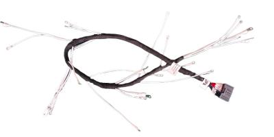 China High temperature resistant insulated temperature sensor industrial wiring harness for sale