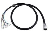 China 2550mm Industrial Wire Harness Black Corrugated Pipe Bundle For Purification Equipment for sale