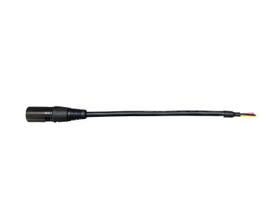 China Straight Head Three Core Wire Harness Assembly Custom Wire Harness 200mm for sale