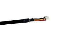 China Straight Headed Three Core Electric Wire Harness Cable With Plastic Case 1100mm for sale