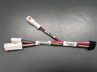 China Plastic Shell PVC Insulated 3*5P Double Row 12V Trolley Key Battery Harness For Urban Rail Transit for sale