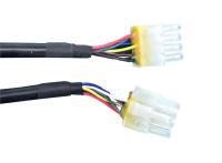 China M12-CON Brushless Quick Removal Electronic Wiring Harness 300V Tin-Plated Waterproof Plug for sale