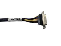 China 24AWG DB26 Electronic Wiring Harness Three Rows Rivet End Driver Plate 200MM Ul1007 Cable for sale