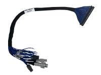 China RCONE 2 X 32 Pin Electrical Cable Harness 7 Core Air Plug 10PIN Assembly 500mm for sale