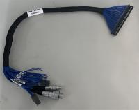 China RCONE 2 X 32 Pin Electrical Cable Harness 7 Core Air Plug 10PIN Assembly 500mm for sale