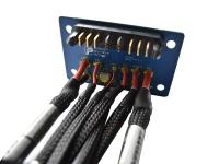 China 300V 600mm PET Woven Mesh Wiring Harness For Power Transfer Board Wiring Harness for sale