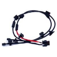 China Waterproof High Temperature Resistant, Soft, Not Easy To Break, Parallel Tow Chain Automotive Wiring Harness for sale